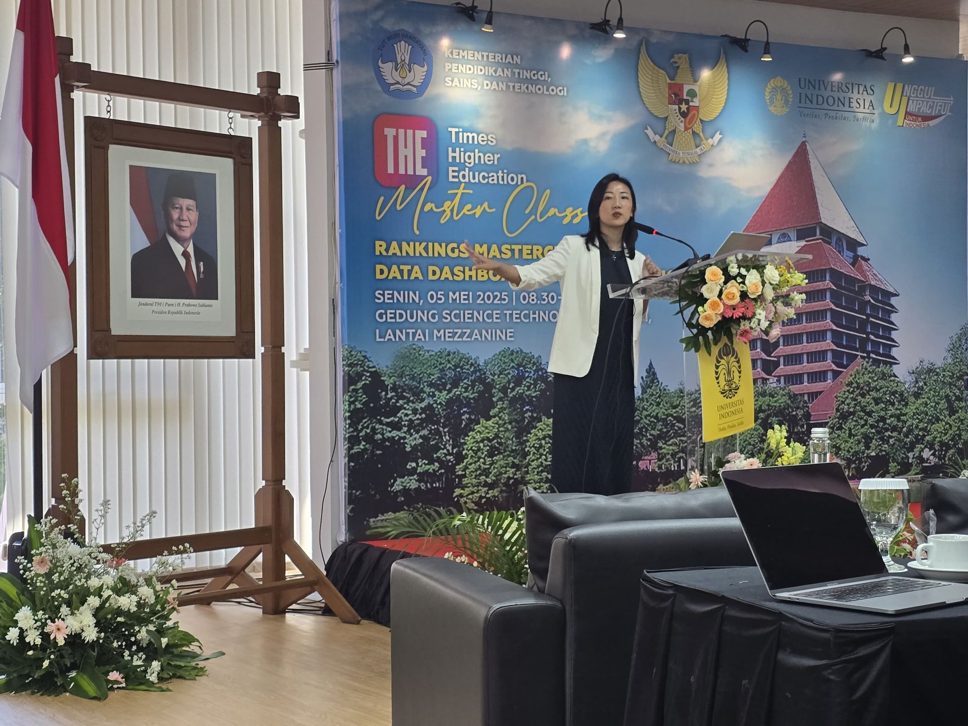 UT Menghadiri Times Higher Education (THE) Masterclass di Universitas Indonesia | KPM - UT
